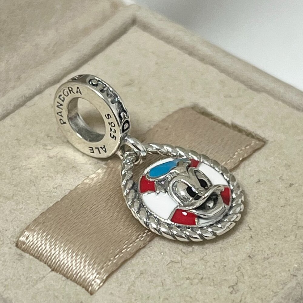 Pandora Donald Duck Seaman Dangle Charm - Gem